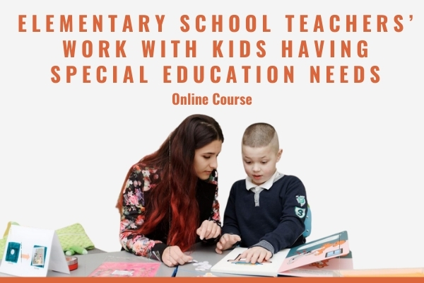 Elementary School Teachers Work With Kids Having Special Education